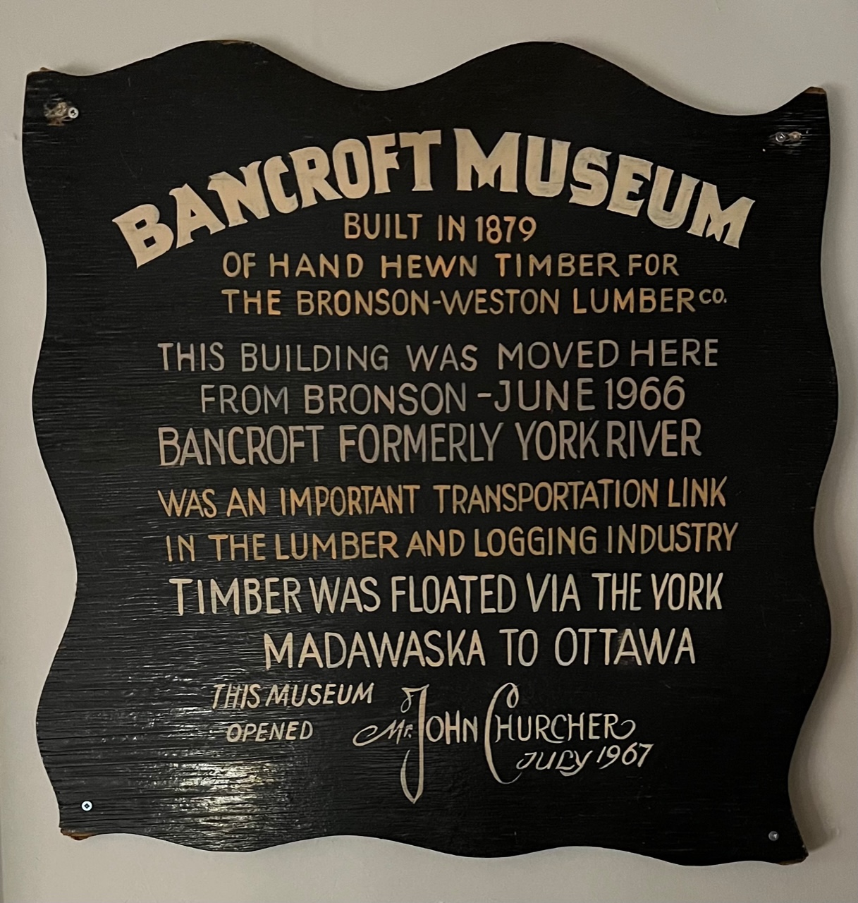 About – Bancroft North Hastings Heritage Museum / Hastings North ...